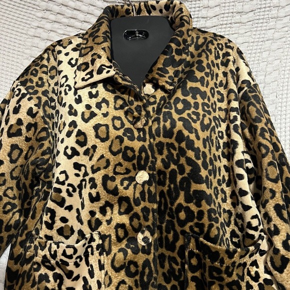 L'AGENCE | Jackets & Coats | Womens Cheetah Made In Usa Animal Print ...